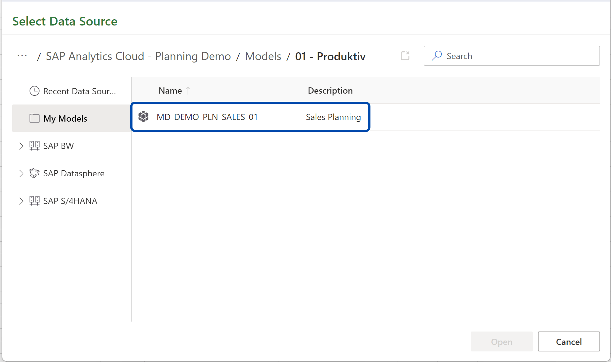 SAP Analytics Cloud und Excel: Ein Leitfaden zur Visualisierung Ihrer Daten
