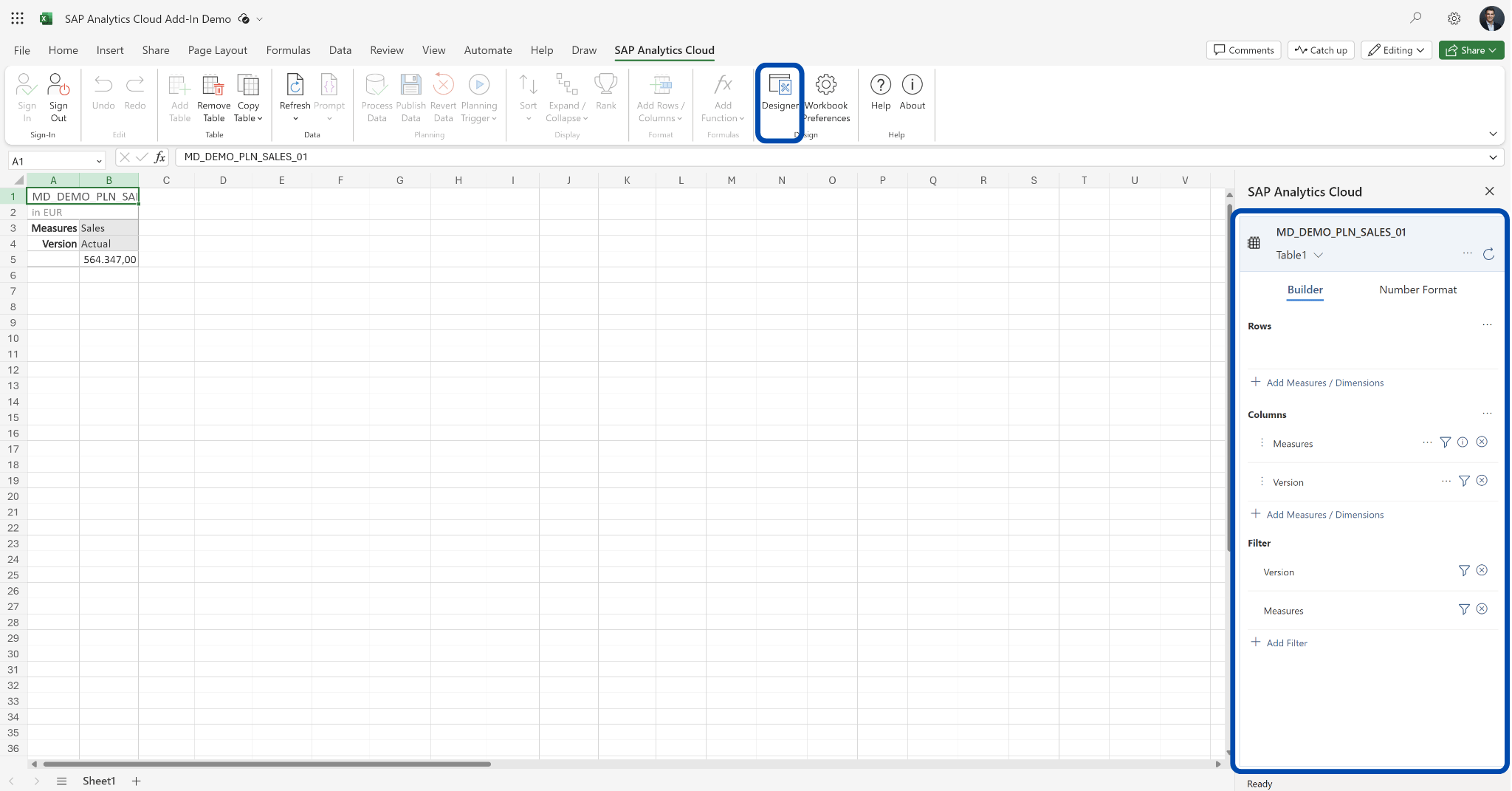 SAP Analytics Cloud und Excel: Ein Leitfaden zur Visualisierung Ihrer Daten